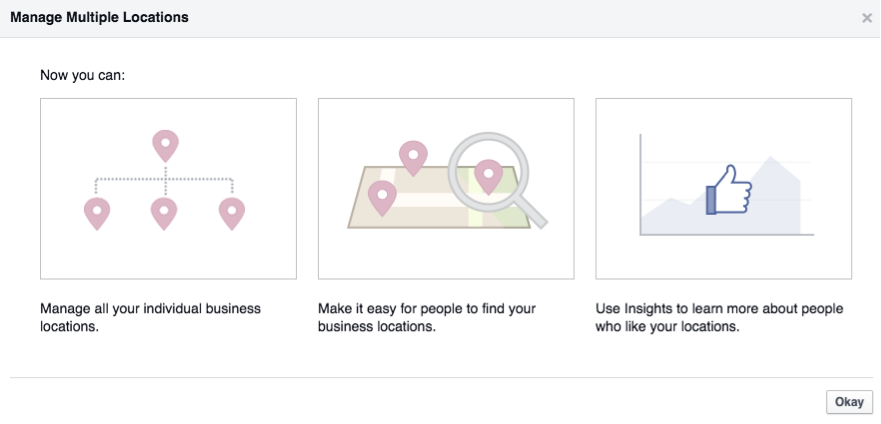 How to add multiple locations to your company's Facebook page
