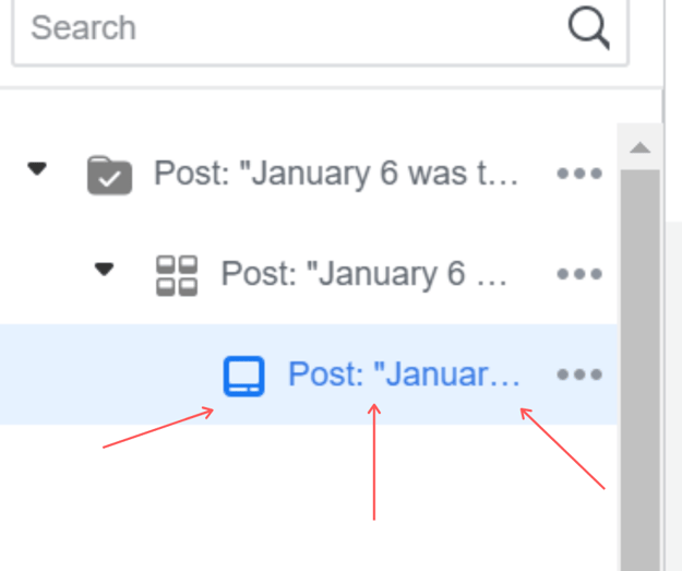 How do I change the text on a Facebook ad or a boosted post?
