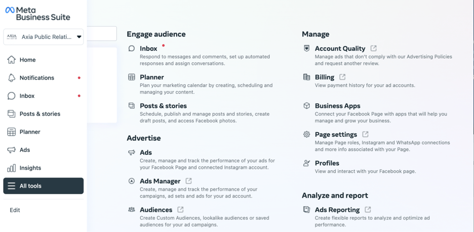 How to manage page roles on your company's Instagram Page