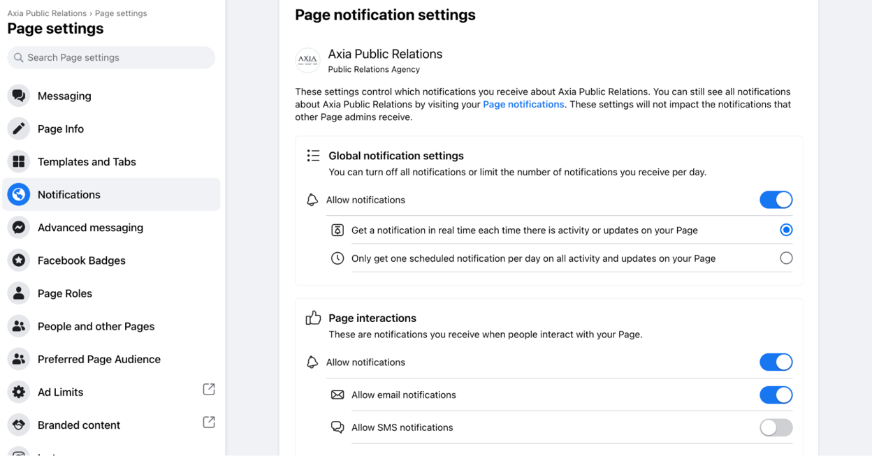 How to turn off Facebook Page notifications for pages and profiles you ...