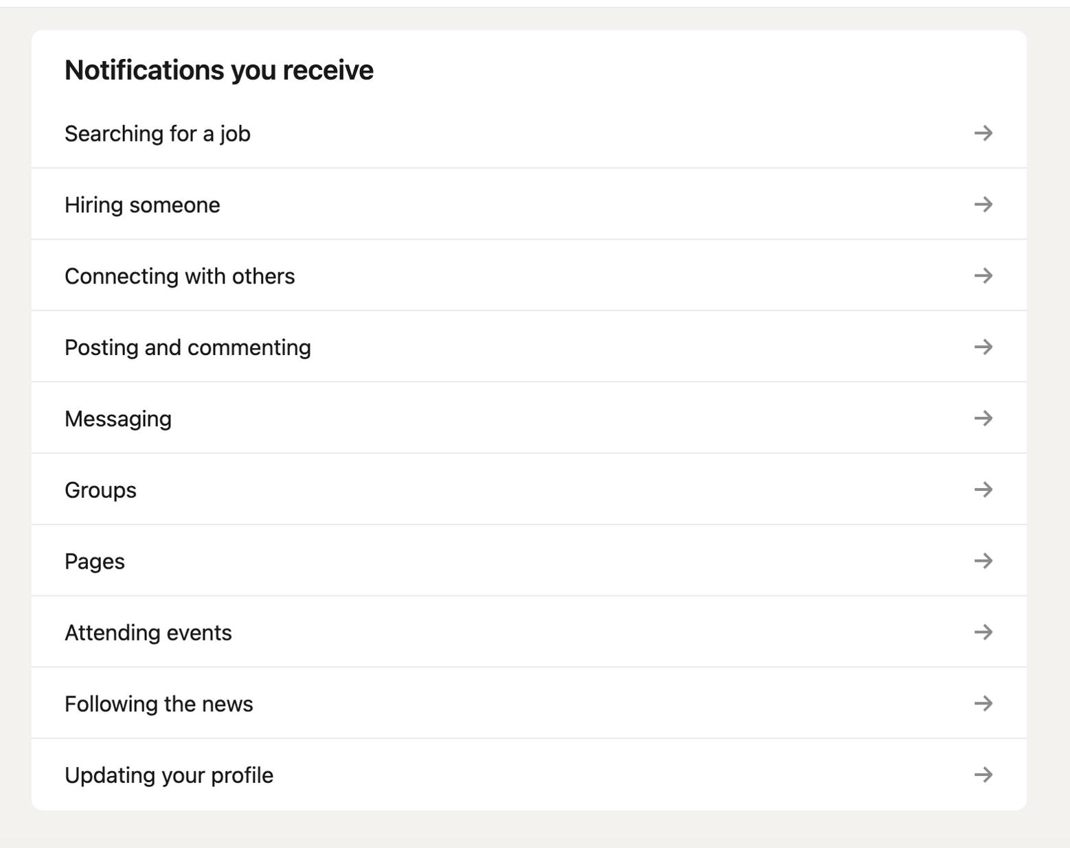 How to turn off LinkedIn notifications for pages you manage
